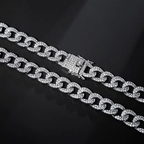 12Mm Iced Cuban Link Chain - King Ice Apps