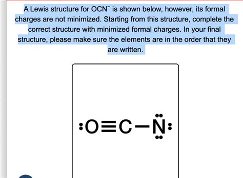 The Ultimate Guide to Drawing OCN Lewis Structures - King Ice Apps