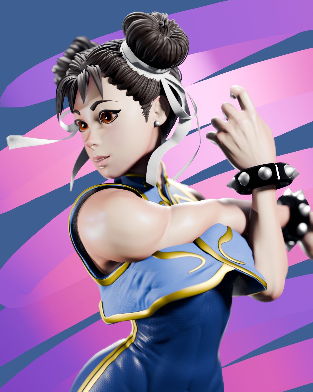 Exploring 5 Chun Li Fan Arts - King Ice Apps