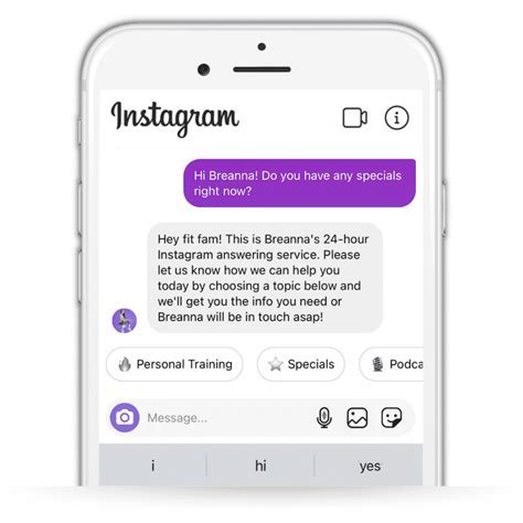 Automatic Instagram Message - King Ice Apps