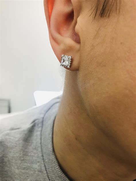 Big Stud Earrings For Men - King Ice Apps
