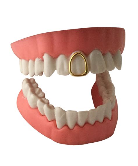 Gold Grillz Single Tooth - King Ice Apps