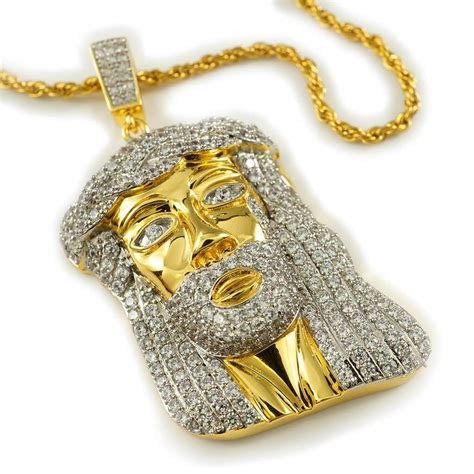 Jesus Piece Jewelry Gold - King Ice Apps