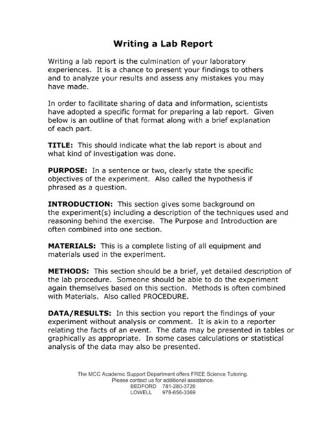 5 Expert Tips for Your Lab Report - King Ice Apps