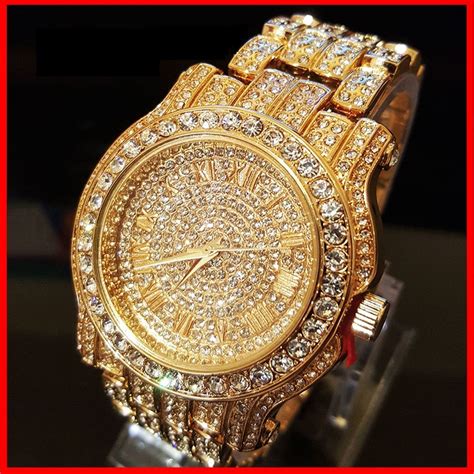 Mens Hip Hop Diamond Watches - King Ice Apps
