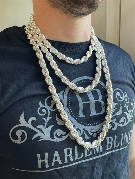 Men's Rope Chain Necklace - King Ice Apps