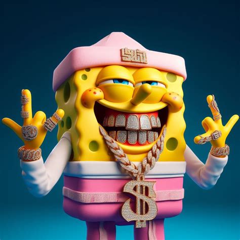 Iced Out Spongebob - King Ice Apps