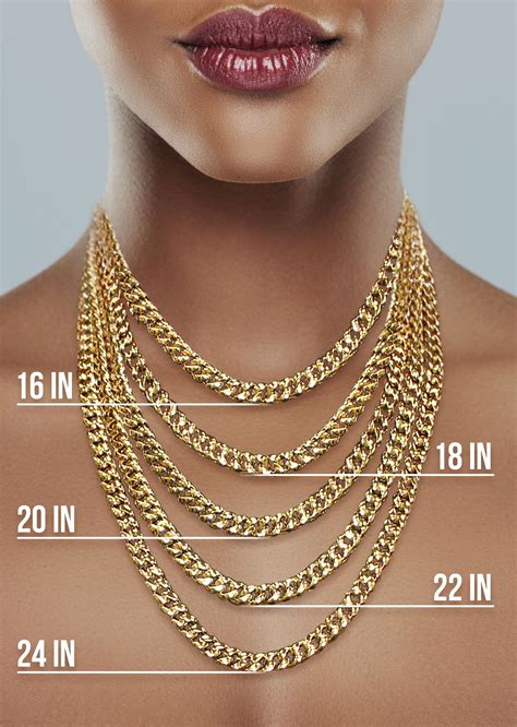 Womens Gold Cuban Link Chain - King Ice Apps
